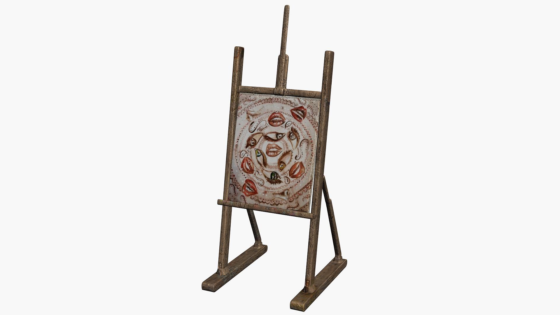 modelo 3d Easel - TurboSquid 2045493