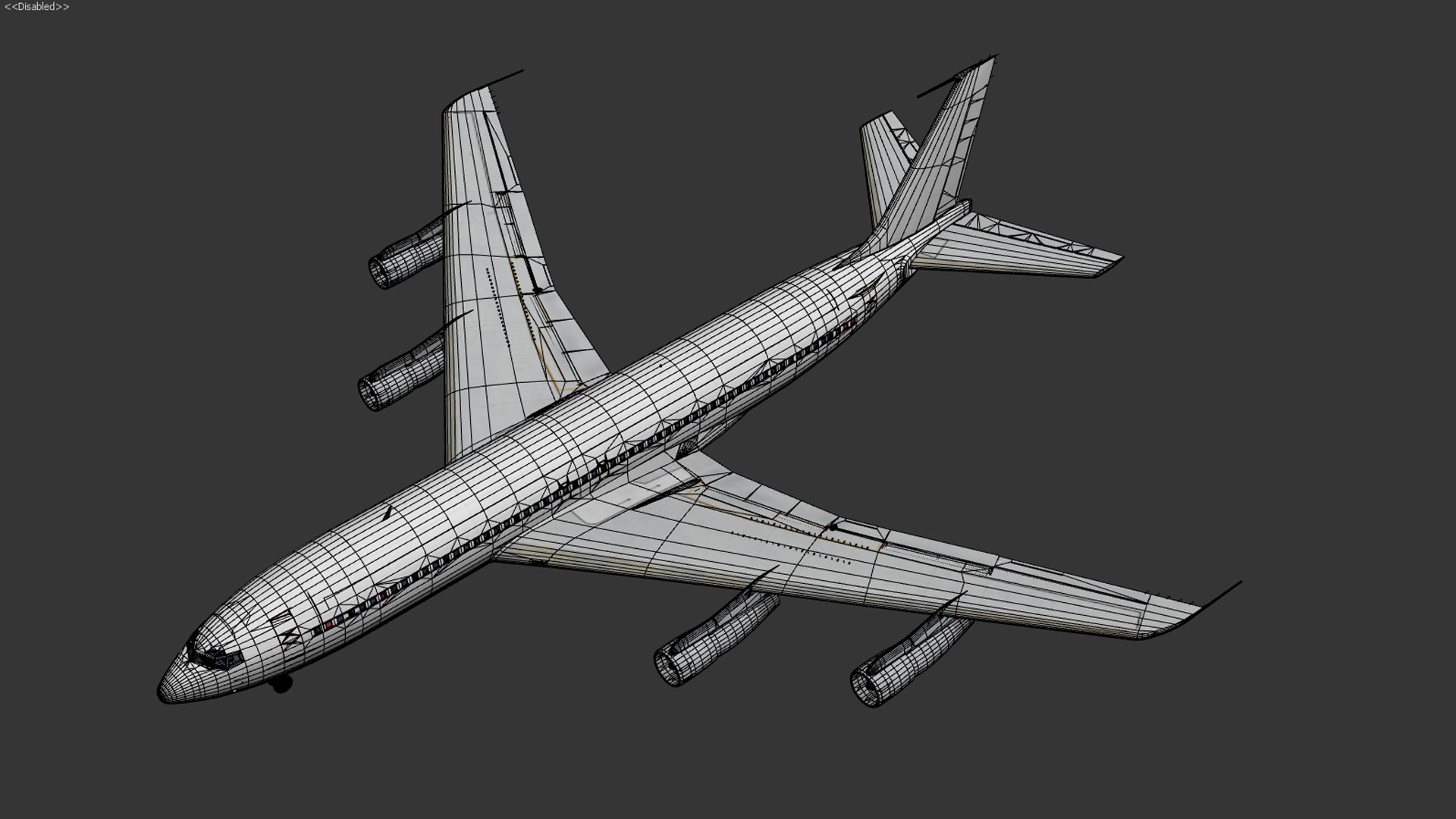 Boeing 707 3D Model - TurboSquid 1895825