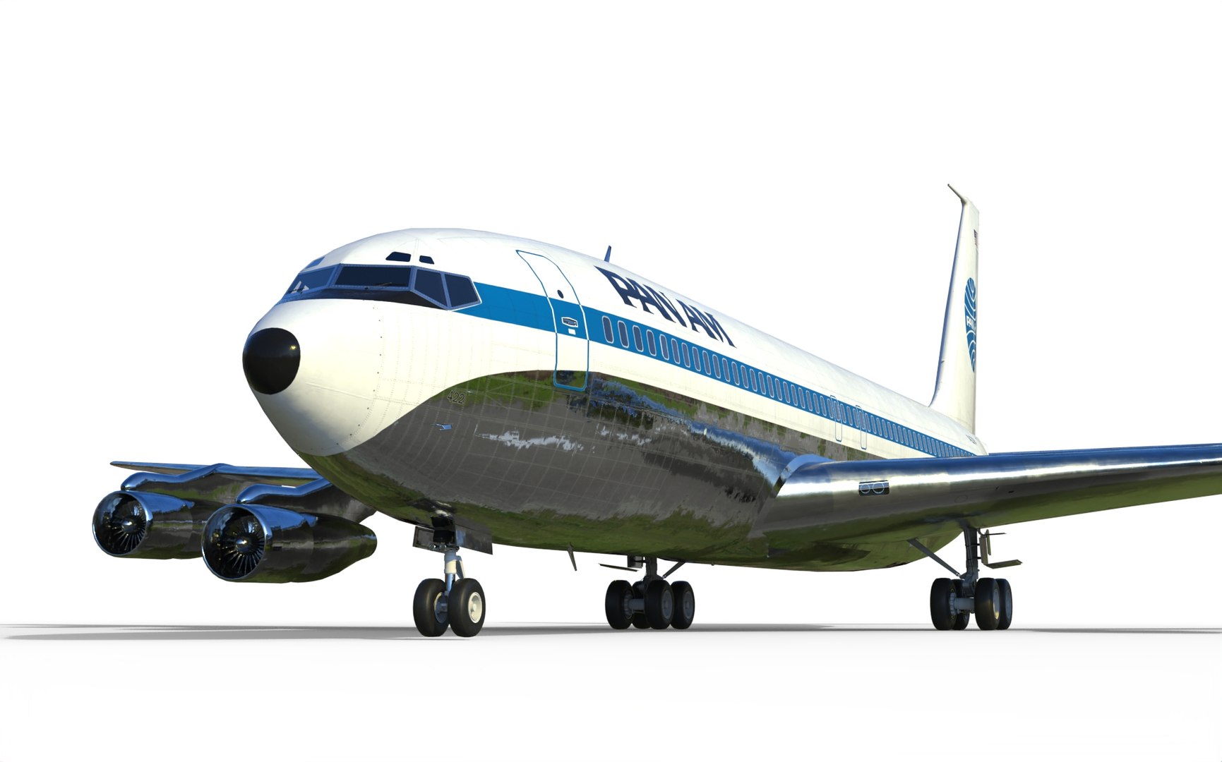Boeing 707 3D Model - TurboSquid 1895825
