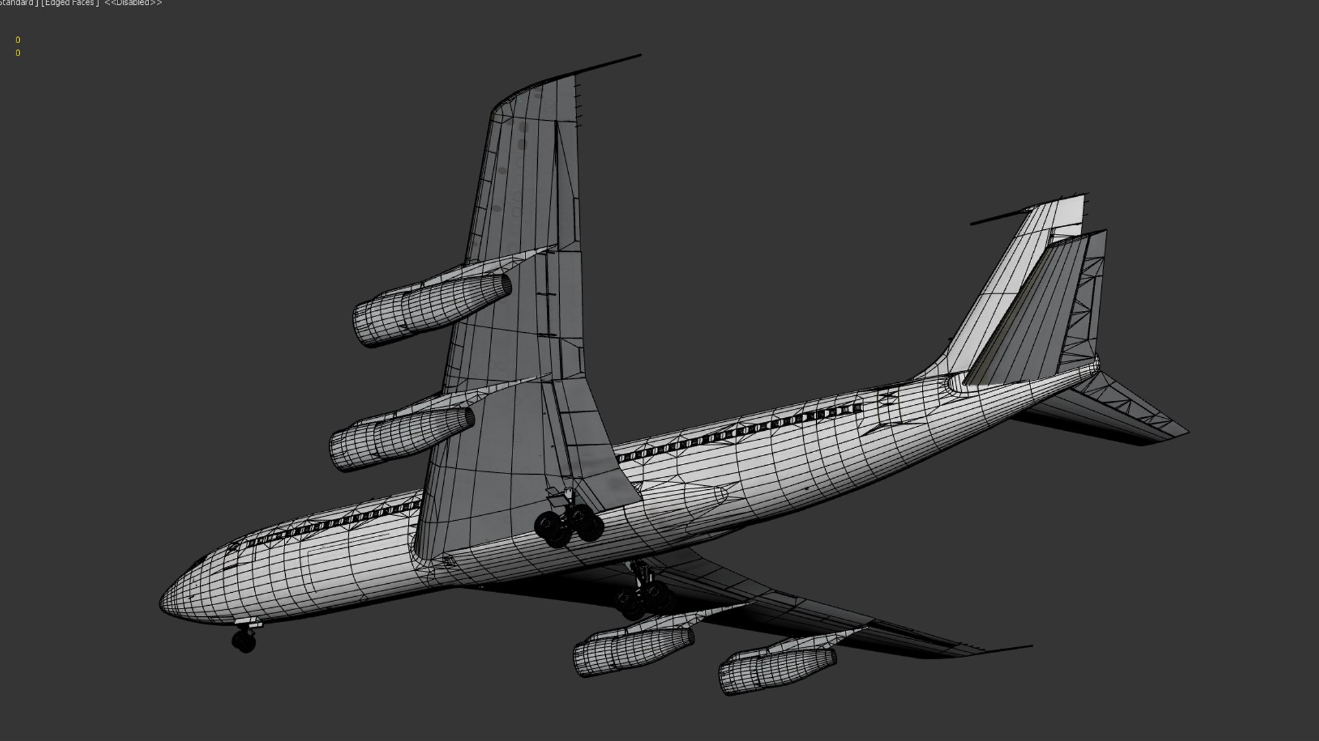 Boeing 707 3D Model - TurboSquid 1895825