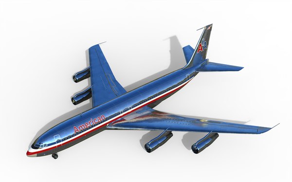 Boeing 707 3D model - TurboSquid 1895825