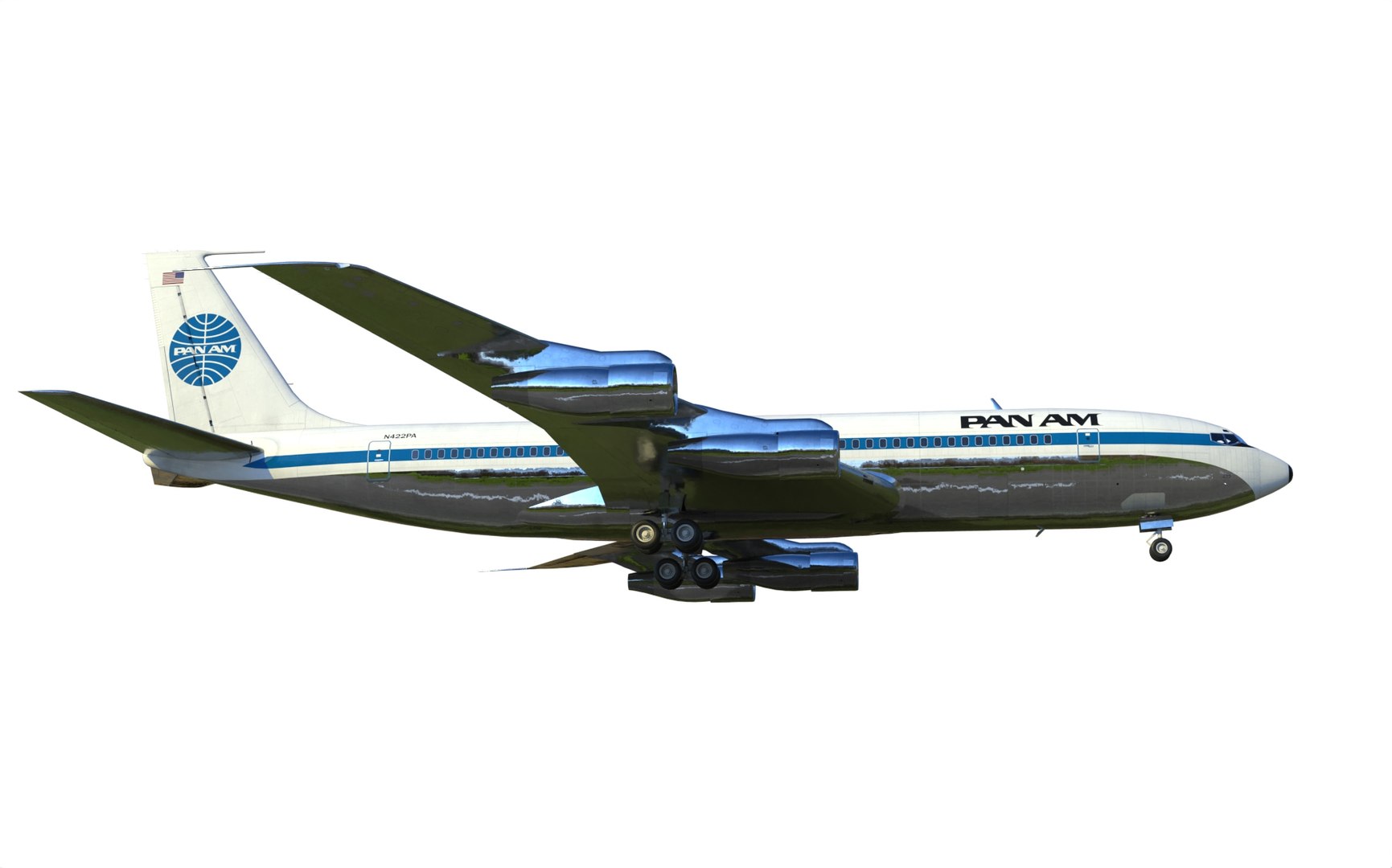 Boeing 707 3D Model - TurboSquid 1895825