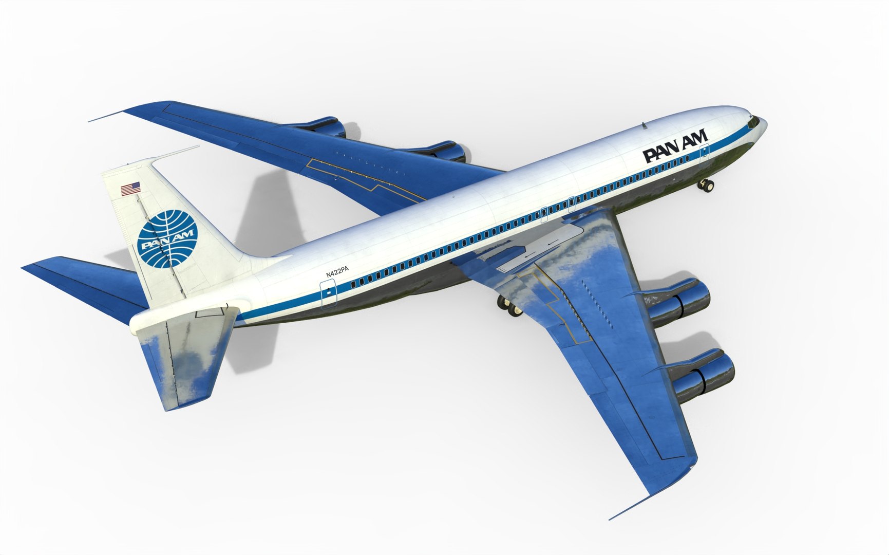 Boeing 707 3D Model - TurboSquid 1895825