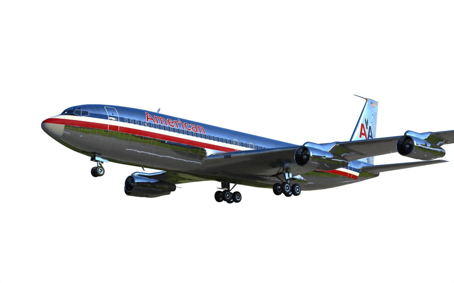 Boeing 707 3D Model - TurboSquid 1895825