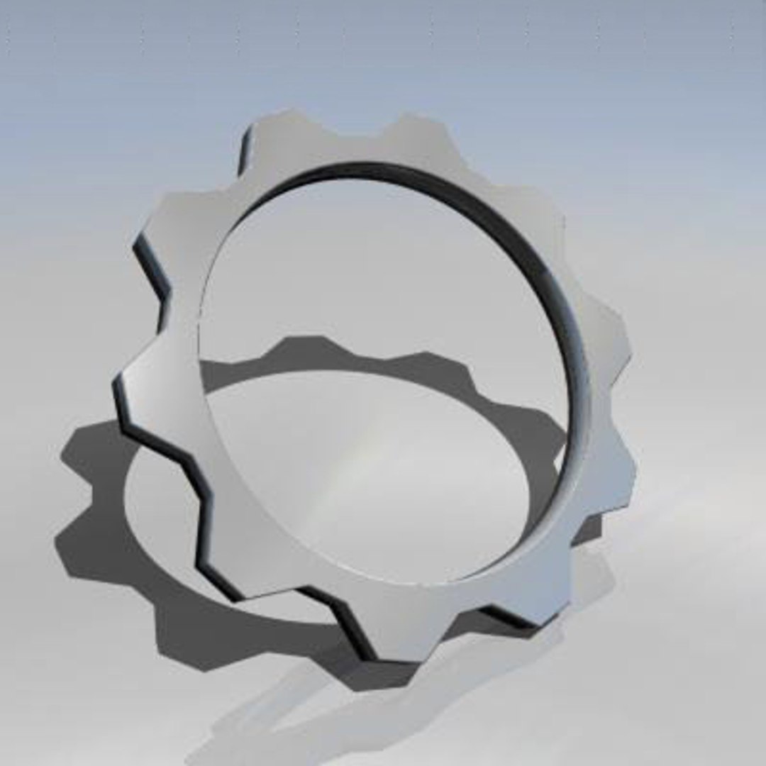 cog wheel 3d model