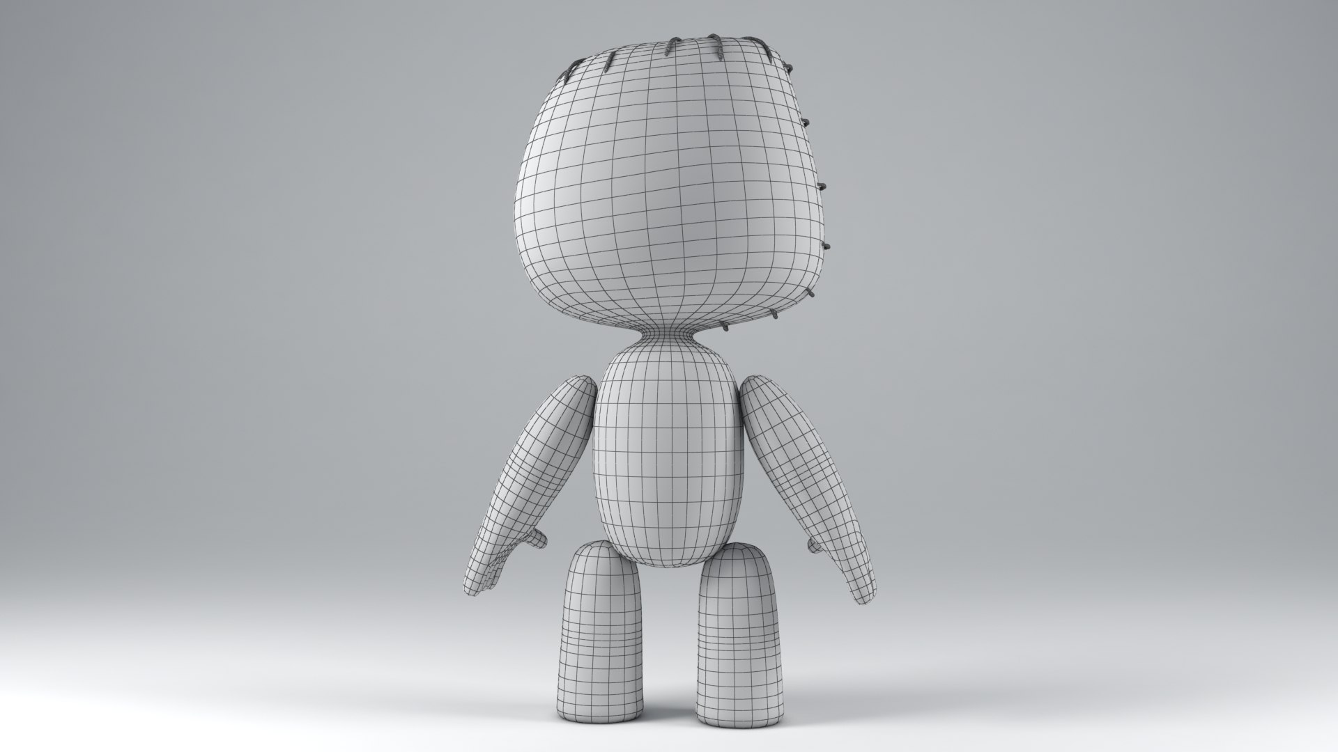 Sackboy Character 3D Model - TurboSquid 1447408
