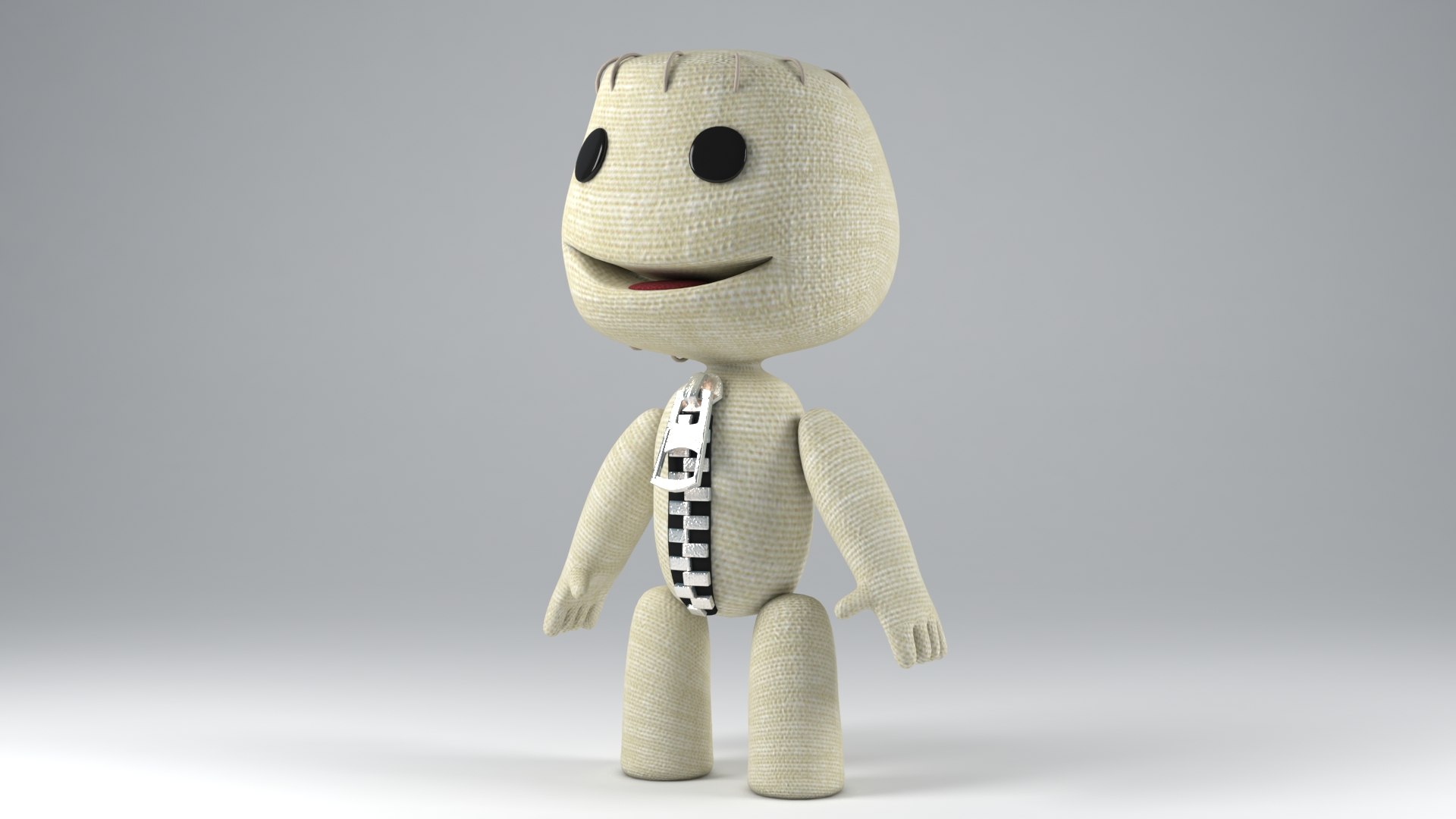 Sackboy Character 3D Model - TurboSquid 1447408