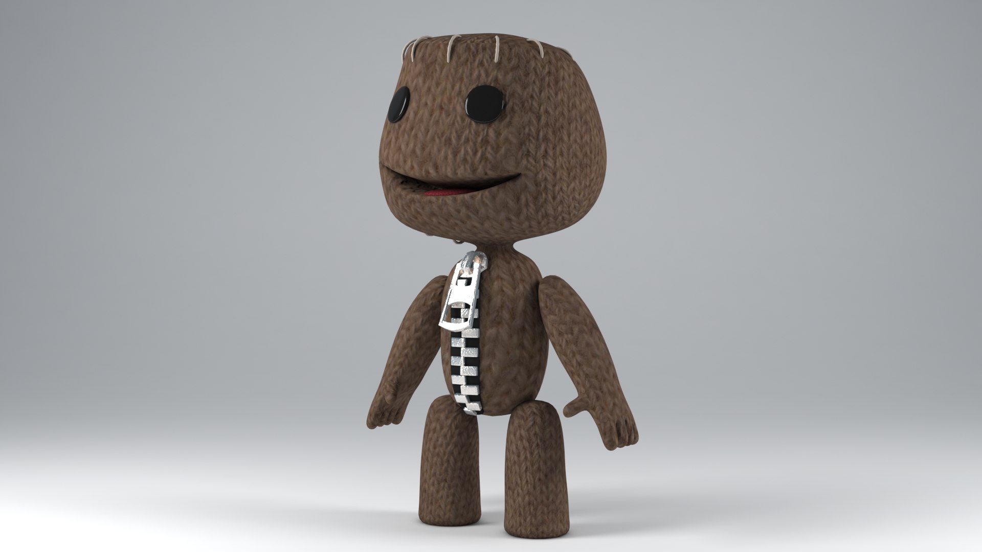 Sackboy Character 3D Model - TurboSquid 1447408