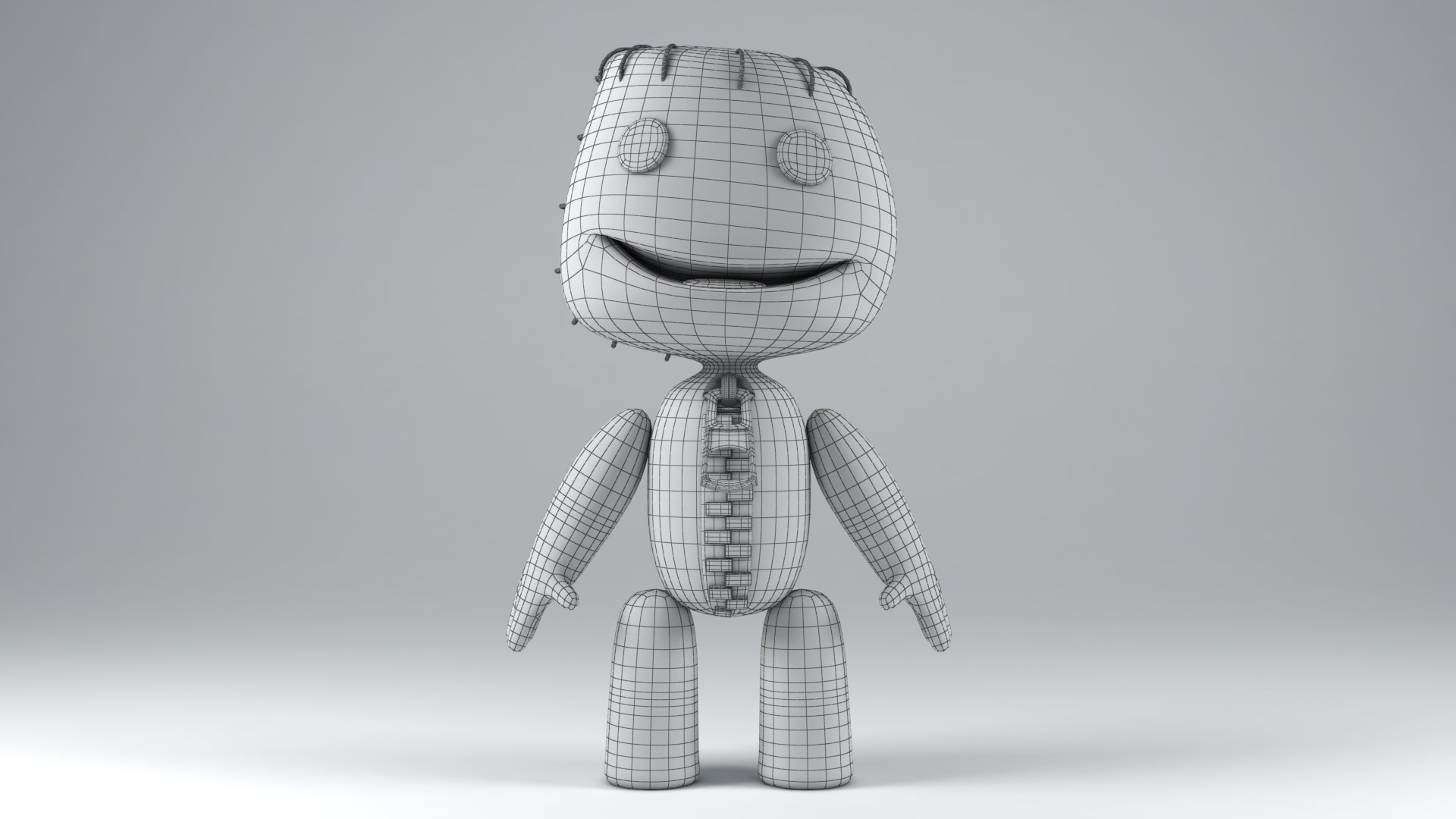 Sackboy Character 3D Model - TurboSquid 1447408