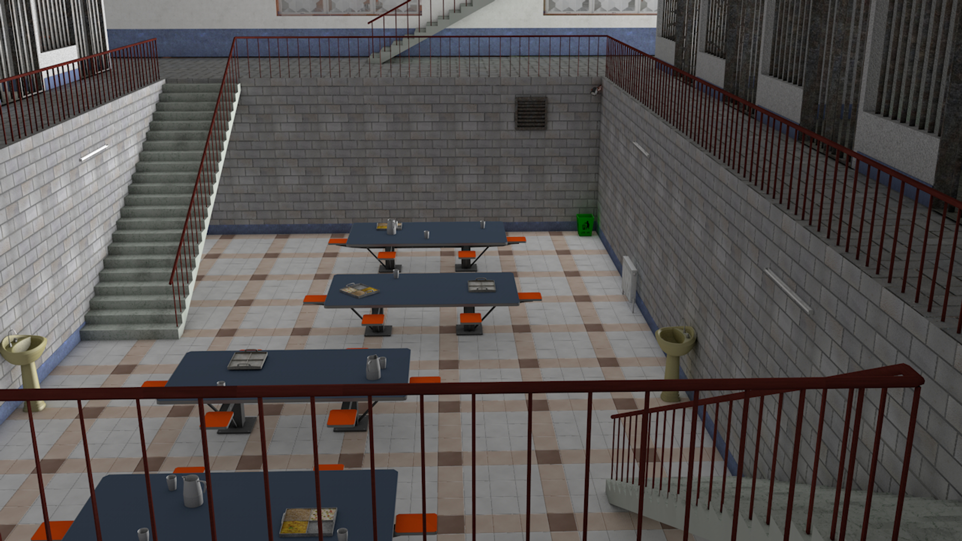 3D prison jail model - TurboSquid 1661042