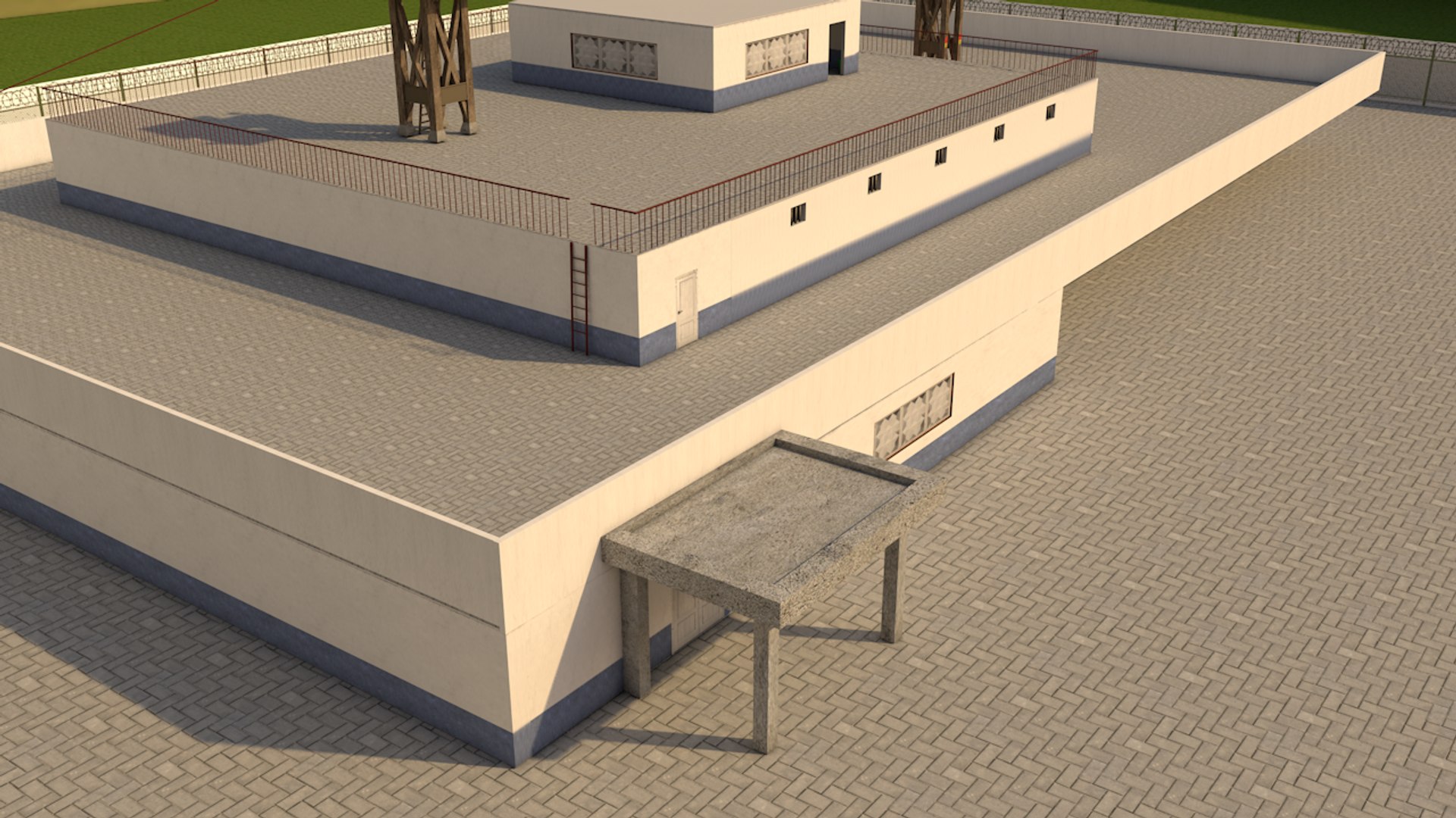 3D prison jail model - TurboSquid 1661042