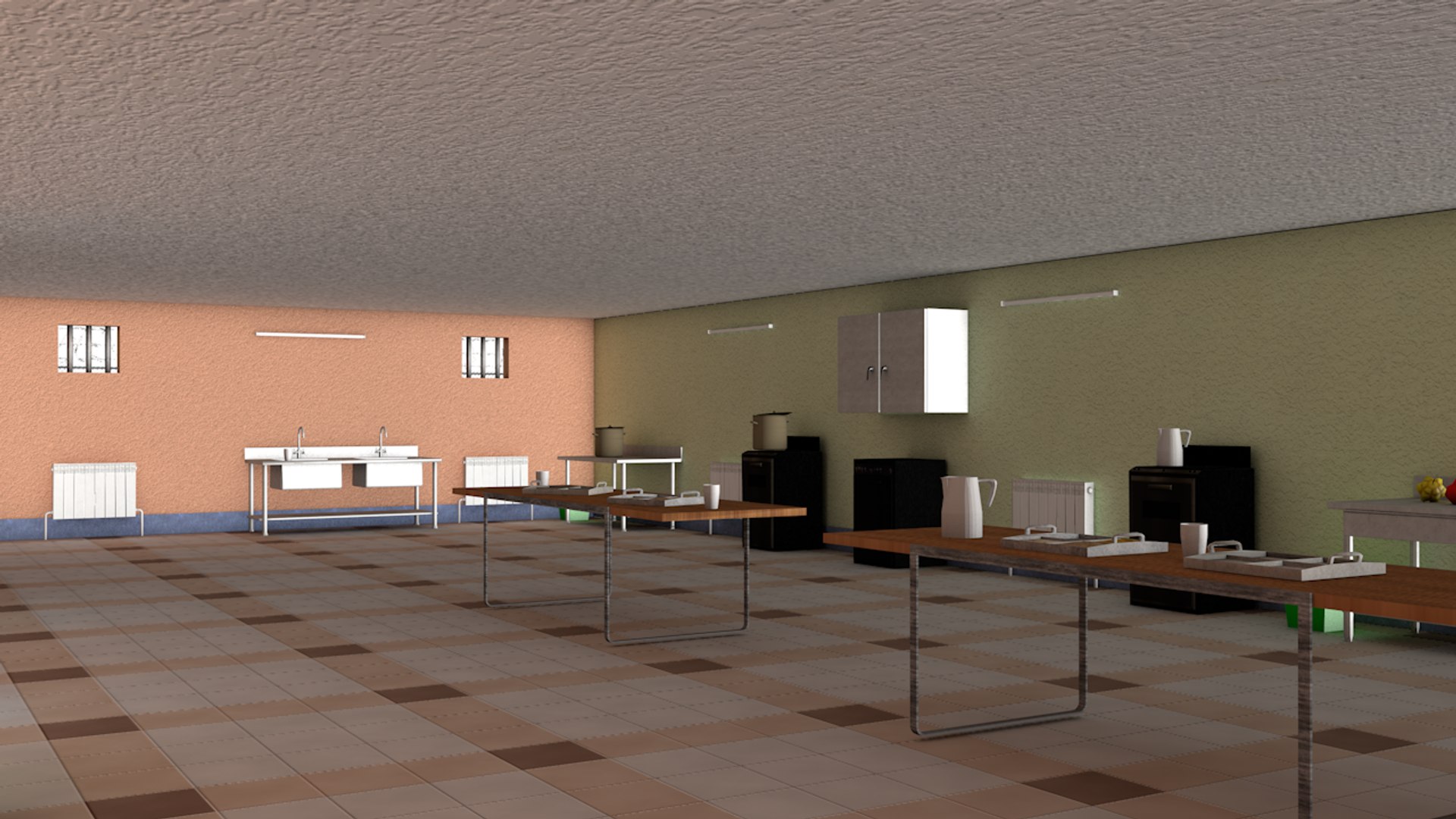 3D prison jail model - TurboSquid 1661042