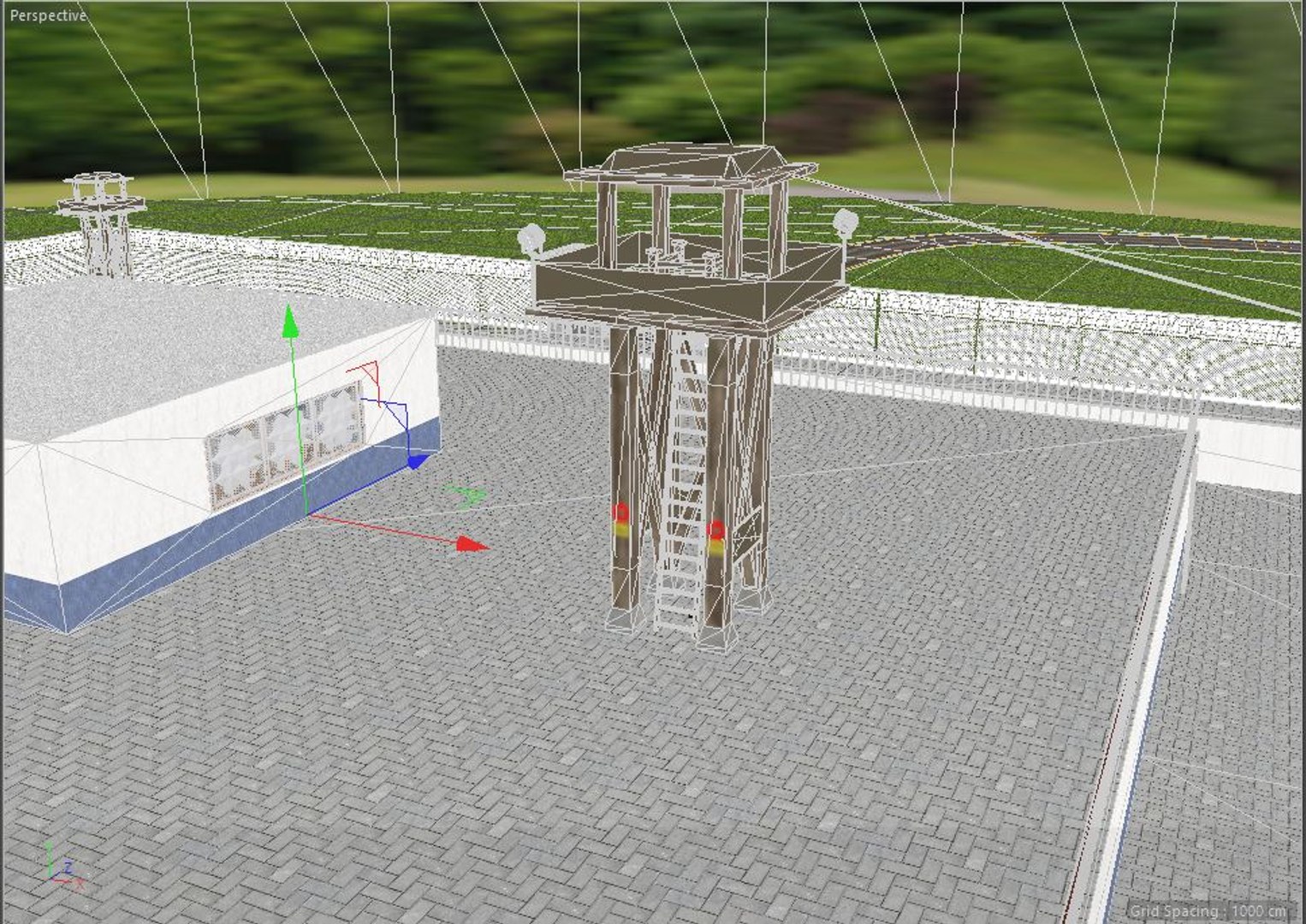 3D prison jail model - TurboSquid 1661042