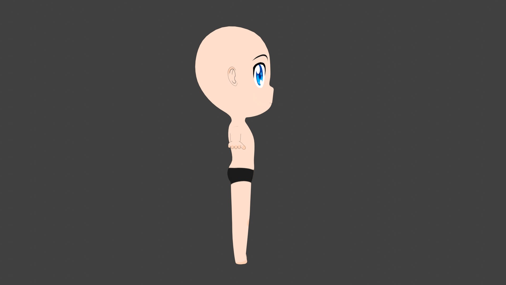 Chibi Character Base Pack Model - TurboSquid 2433940