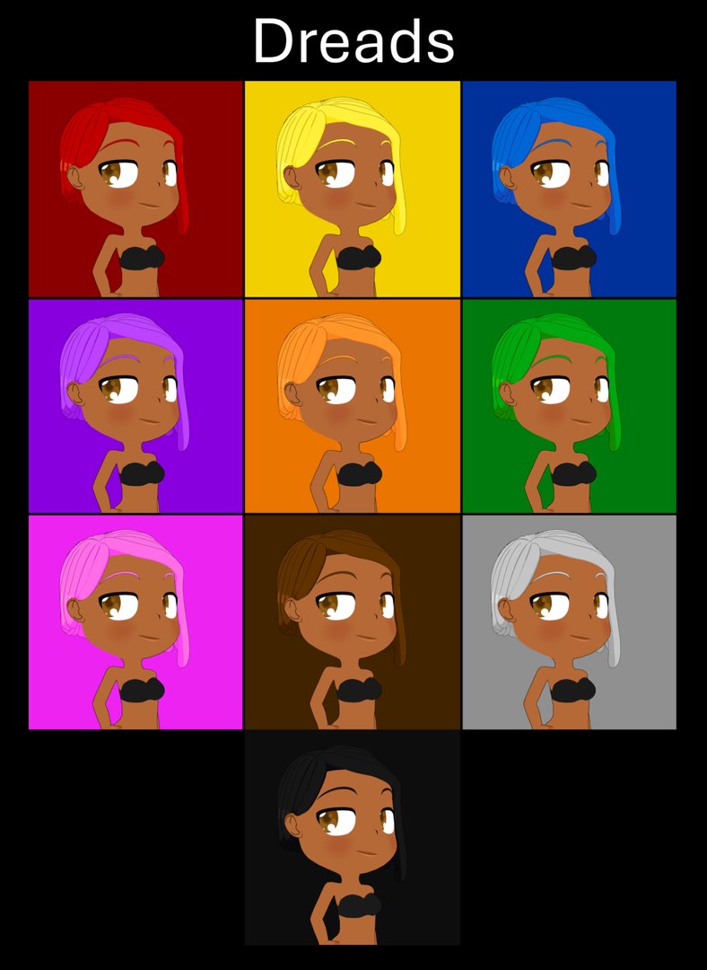 Chibi Character Base Pack Model - TurboSquid 2433940