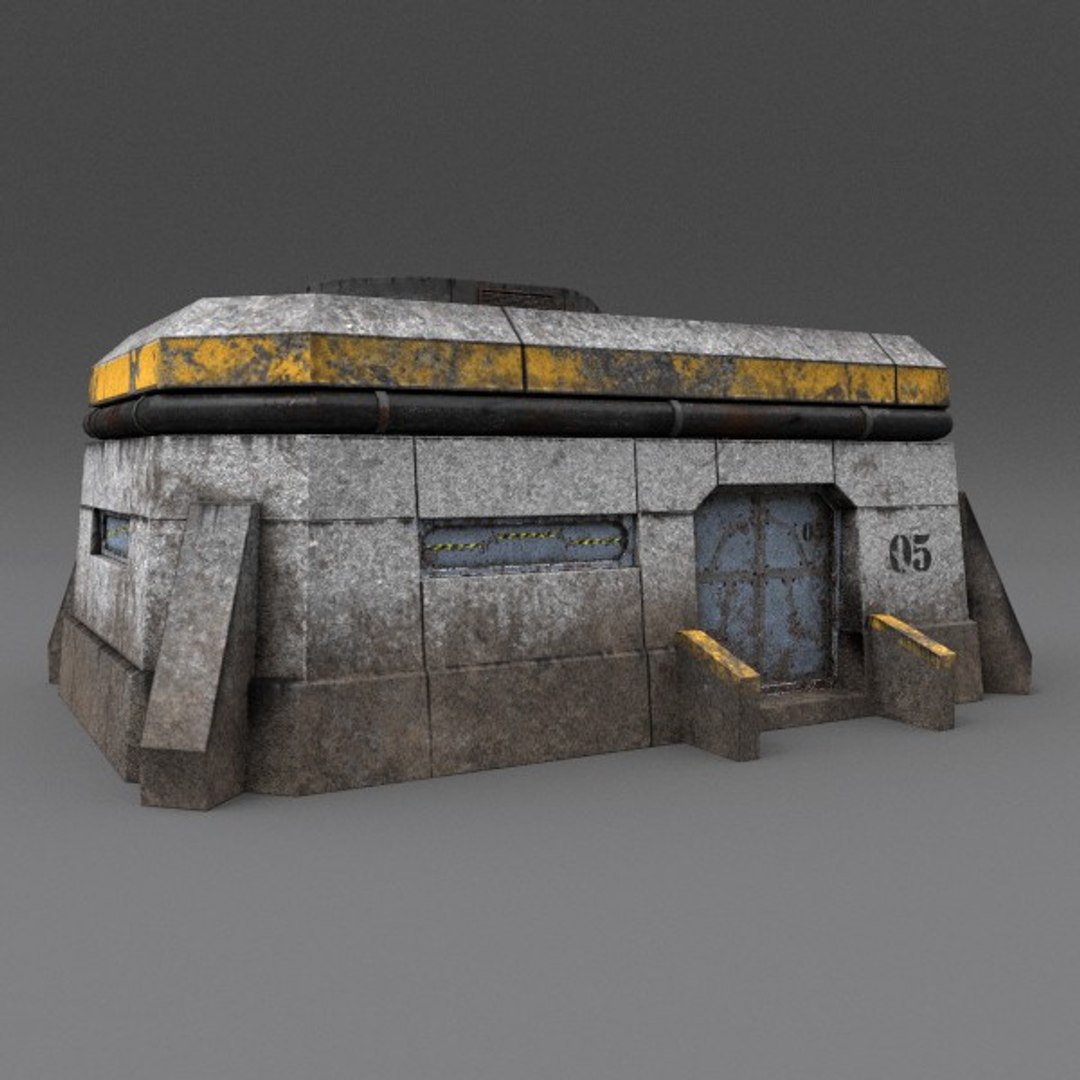 3d Model Bunker