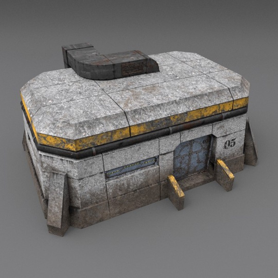 3d Model Bunker