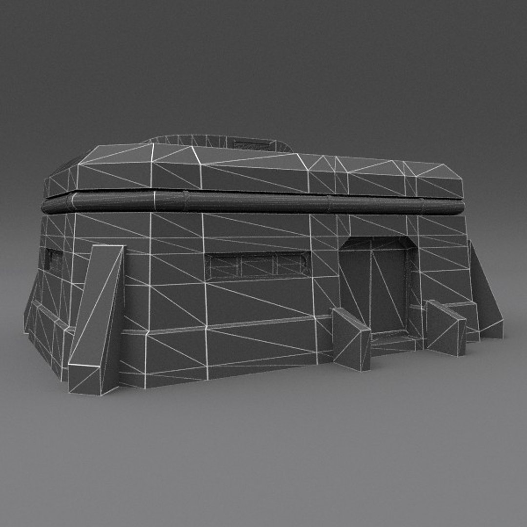 3d Model Bunker