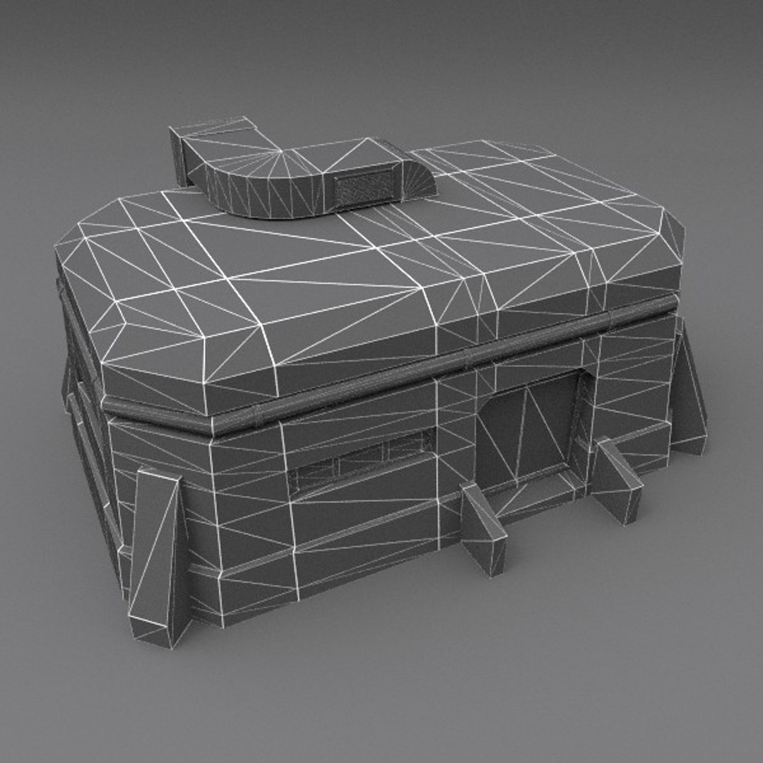 3d Model Bunker