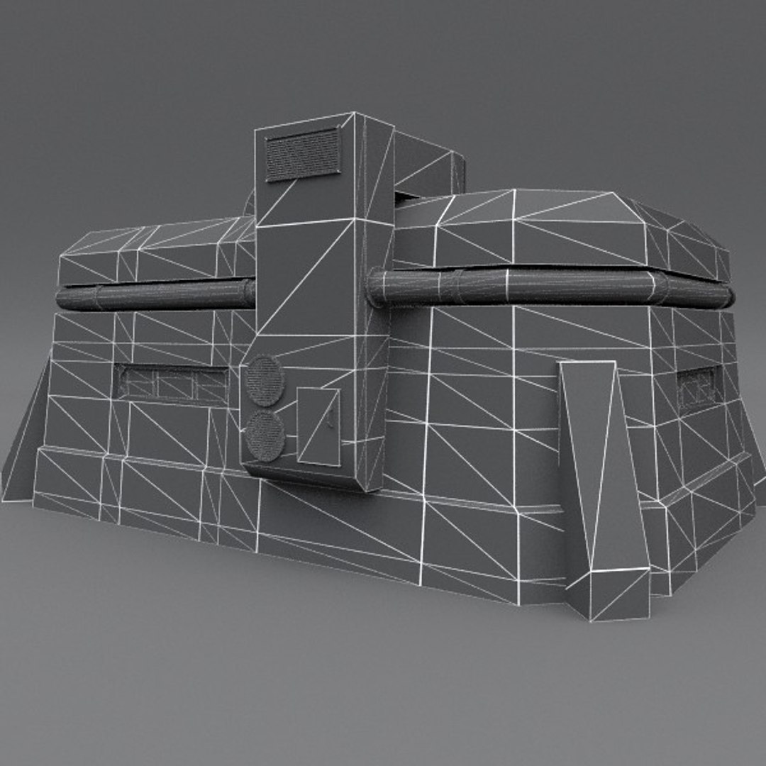 3d Model Bunker