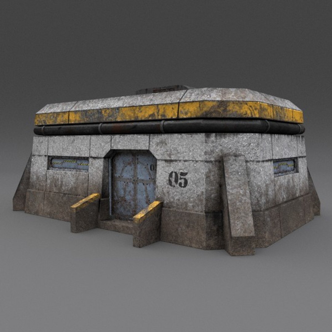 3d Model Bunker