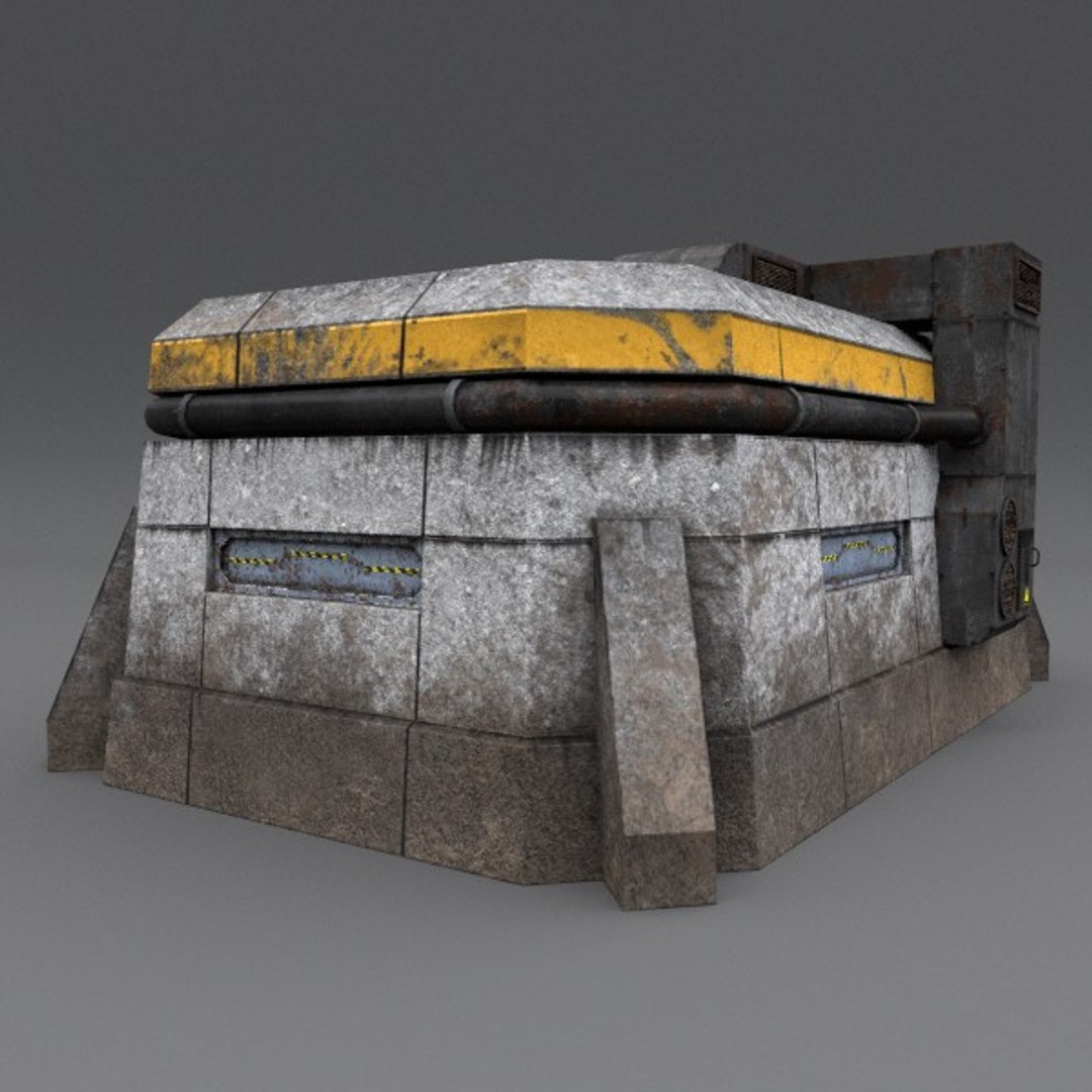 3d Model Bunker