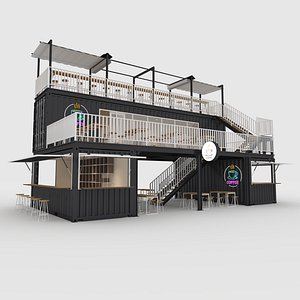 Free 3D Cafe-Container Models | TurboSquid