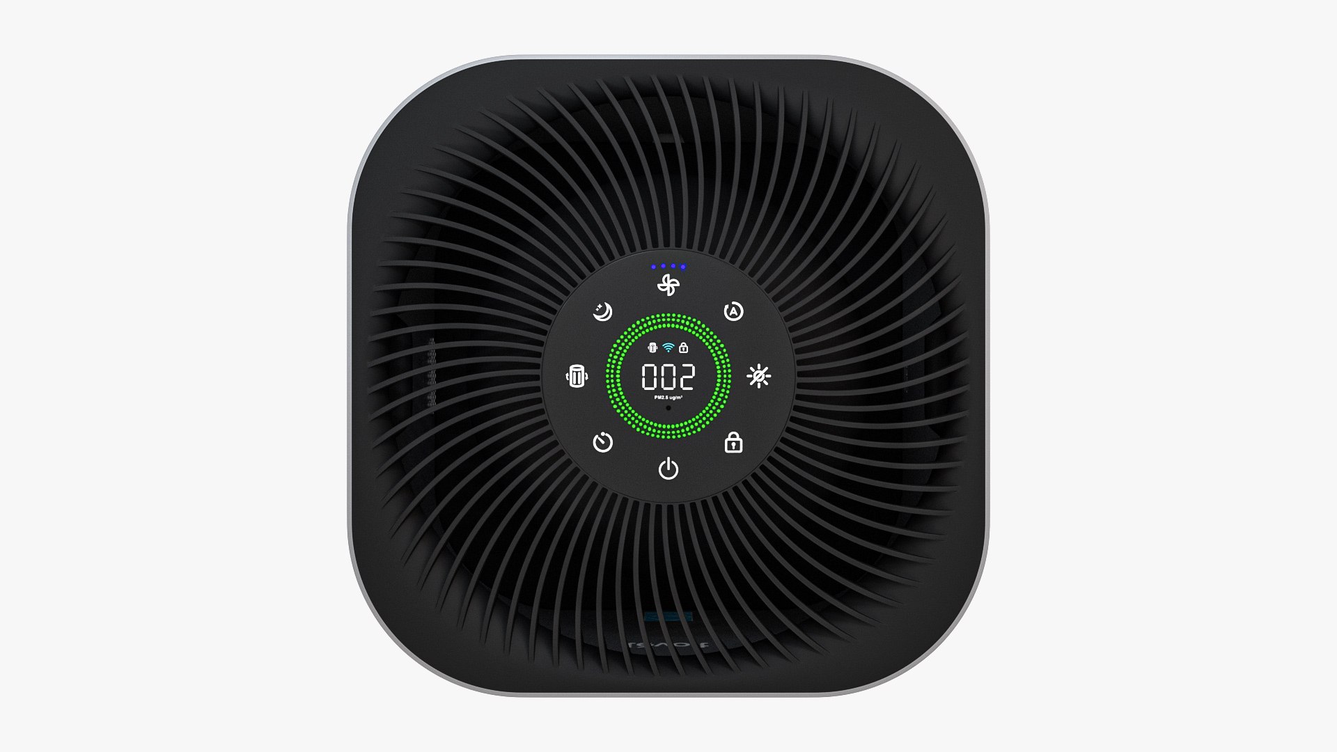 3D Levoit Core 600S Air Purifier Grey Model - TurboSquid 2038880