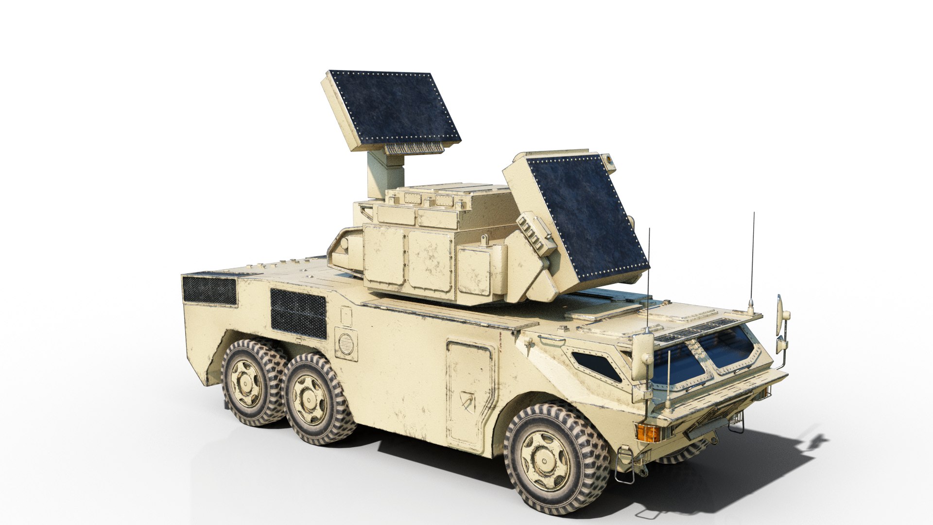 4 Coatings Of PLA HQ17A HQ-17A SURFACE-TO-AIR MISSILE SYSTEM 3D ...