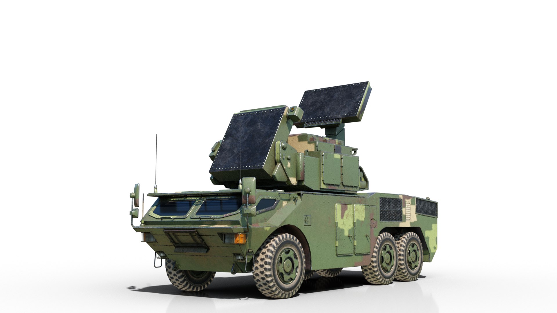 4 Coatings Of PLA HQ17A HQ-17A SURFACE-TO-AIR MISSILE SYSTEM 3D ...