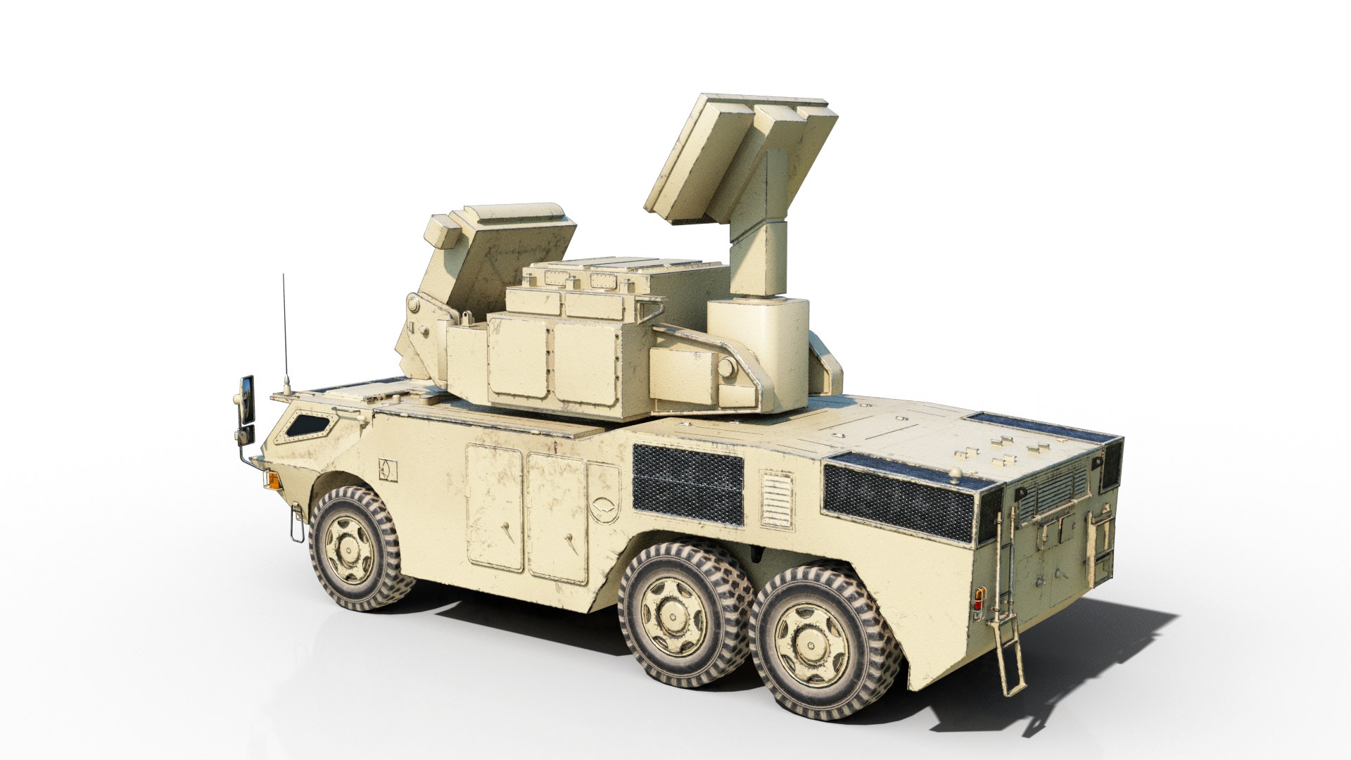 4 Coatings Of PLA HQ17A HQ-17A SURFACE-TO-AIR MISSILE SYSTEM 3D ...