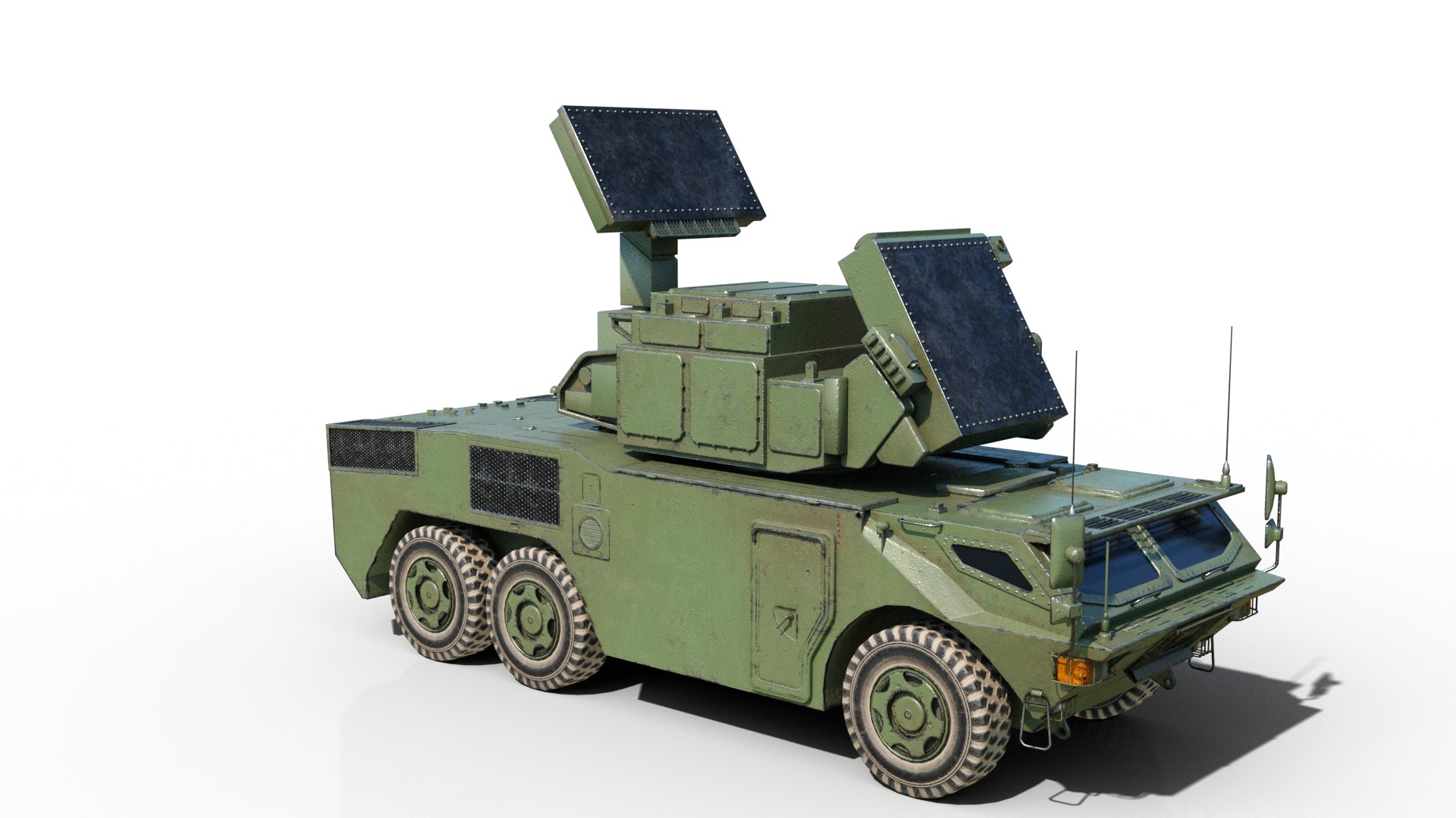 4 Coatings Of PLA HQ17A HQ-17A SURFACE-TO-AIR MISSILE SYSTEM 3D ...