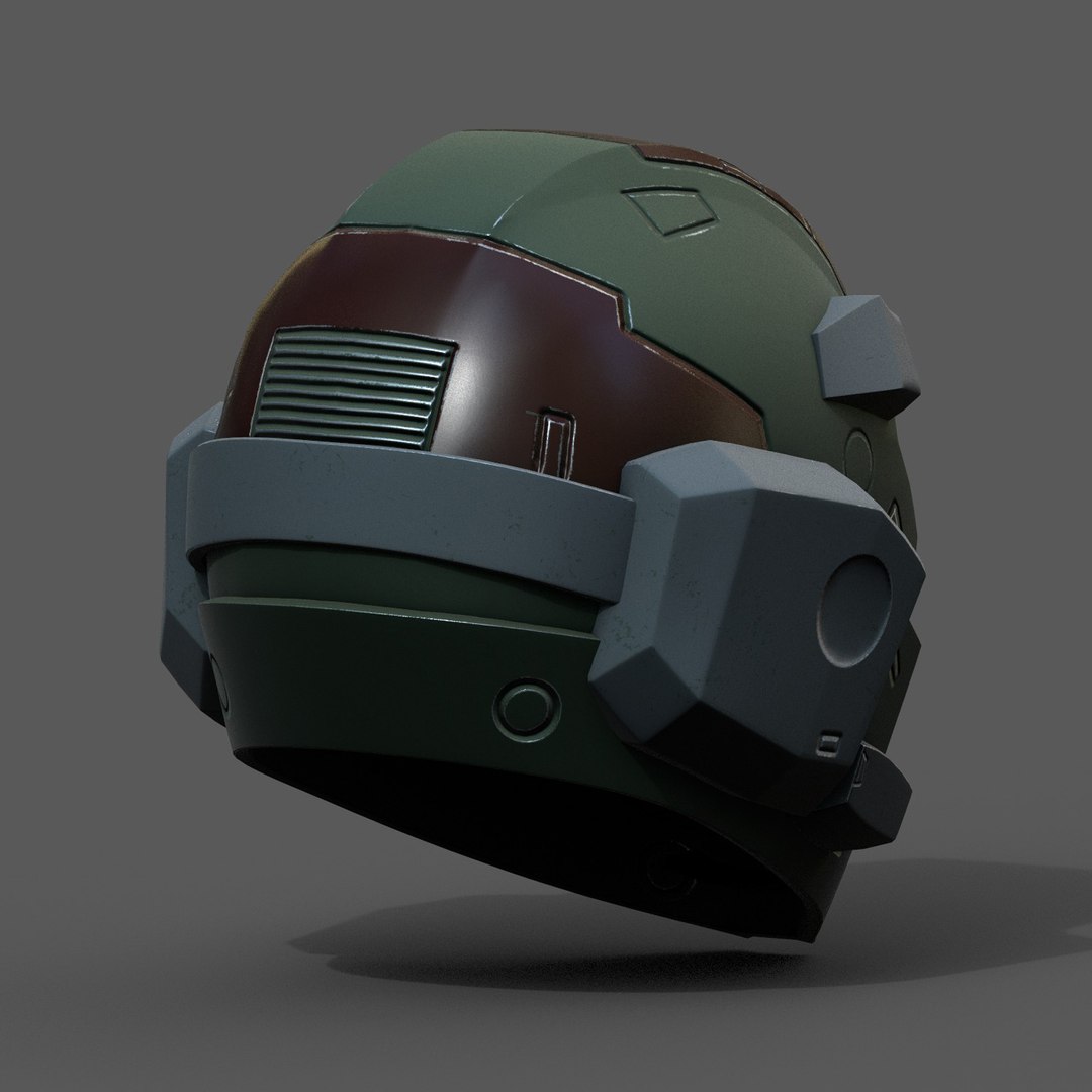 3D Helmet Sci Fi Model - TurboSquid 1496339