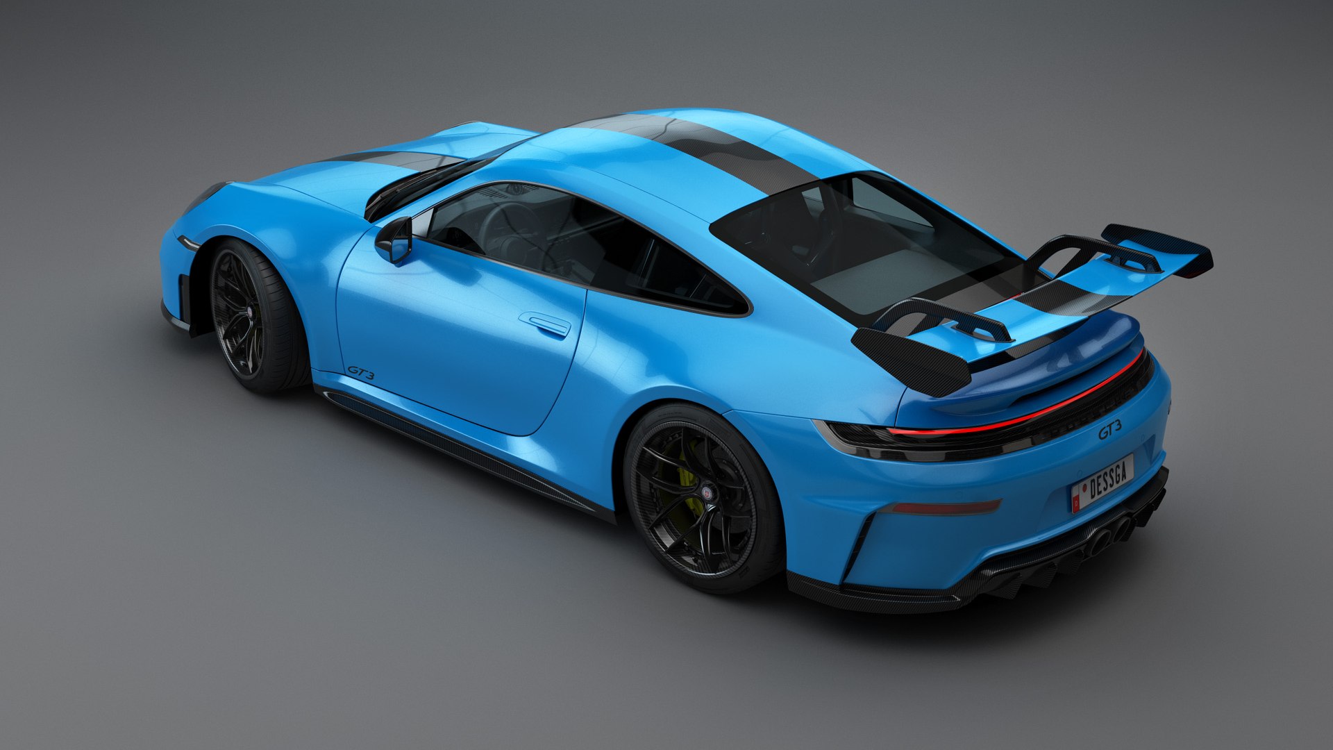 3D Porsche 911 GT3 2025 HRE HX10 Wheels - TurboSquid 2401072