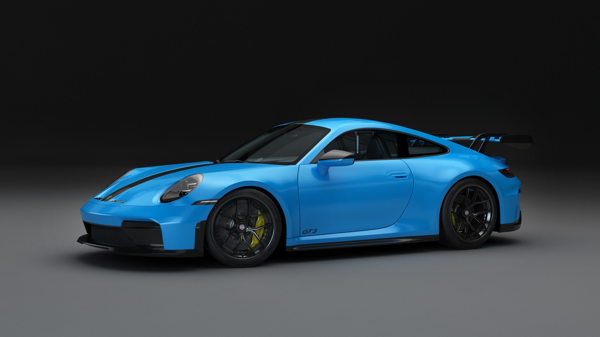 3D Porsche 911 GT3 2025 HRE HX10 Wheels - TurboSquid 2401072
