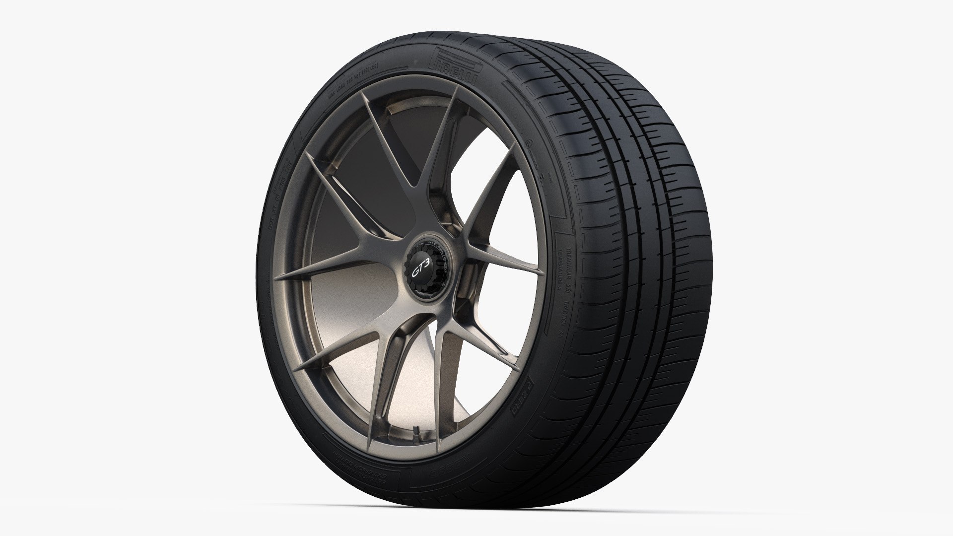 3D Porsche 911 GT3 2025 HRE HX10 Wheels - TurboSquid 2401072