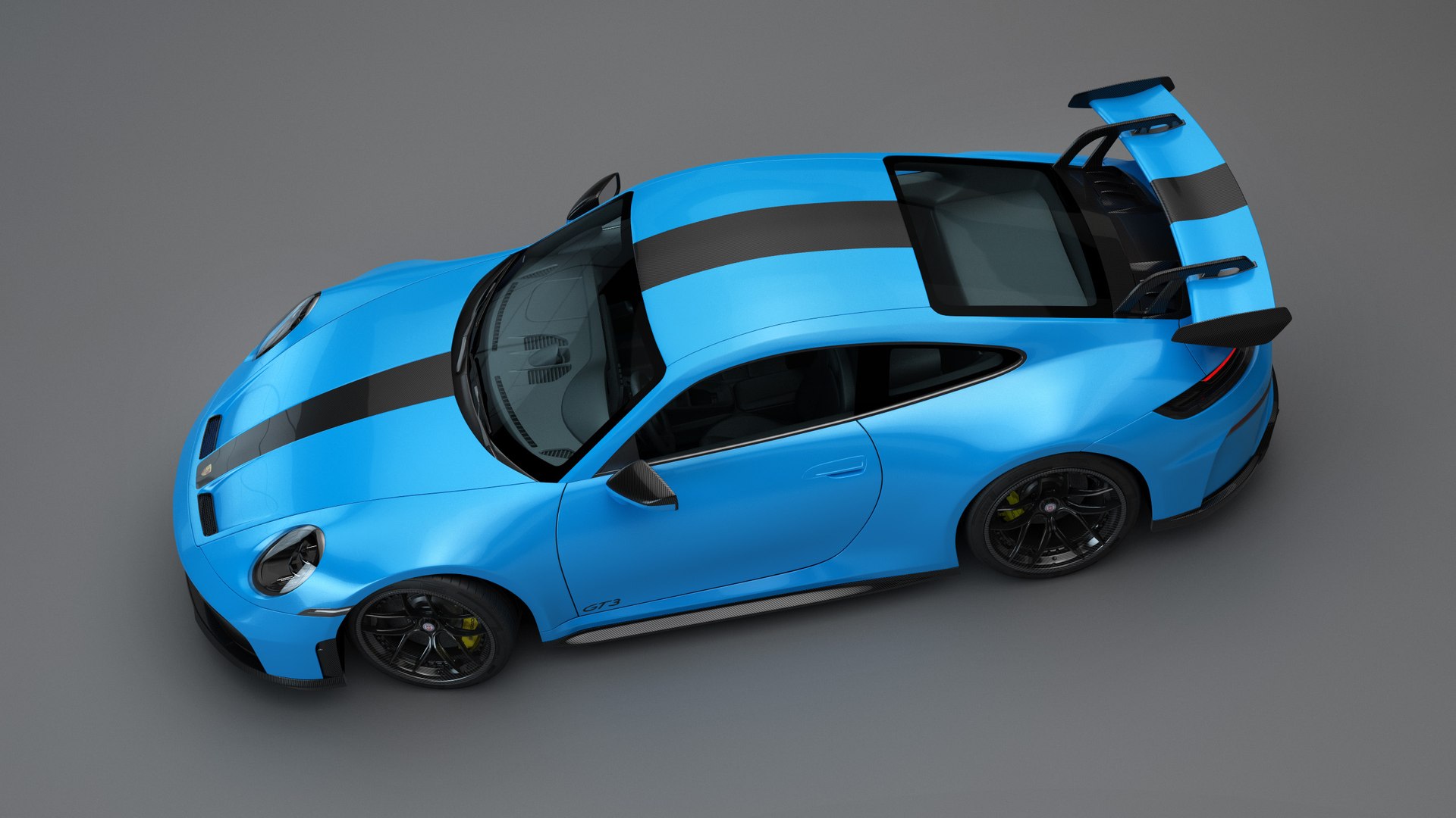 3D Porsche 911 GT3 2025 HRE HX10 Wheels - TurboSquid 2401072