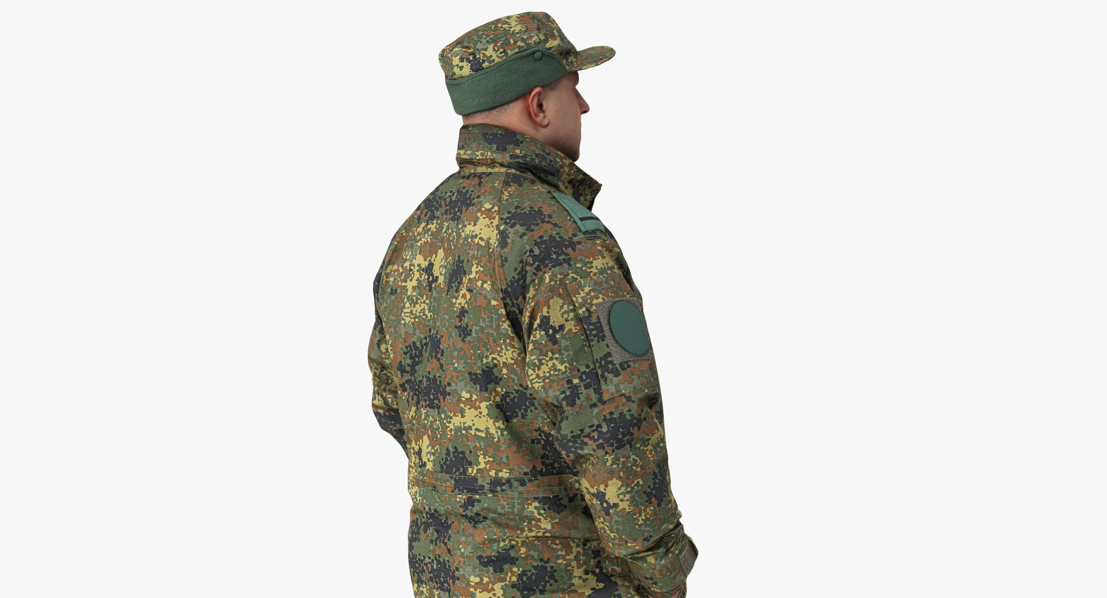 Arnold Uniform Military Idle Pose 01 3D - TurboSquid 1857819