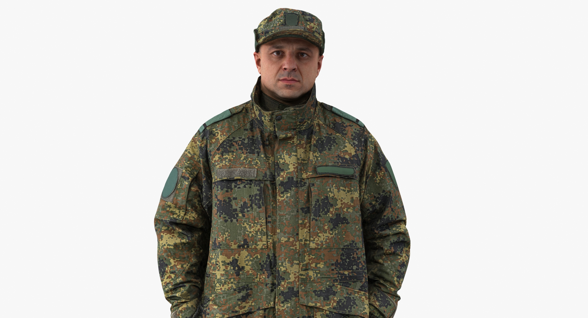 Arnold Uniform Military Idle Pose 01 3D - TurboSquid 1857819