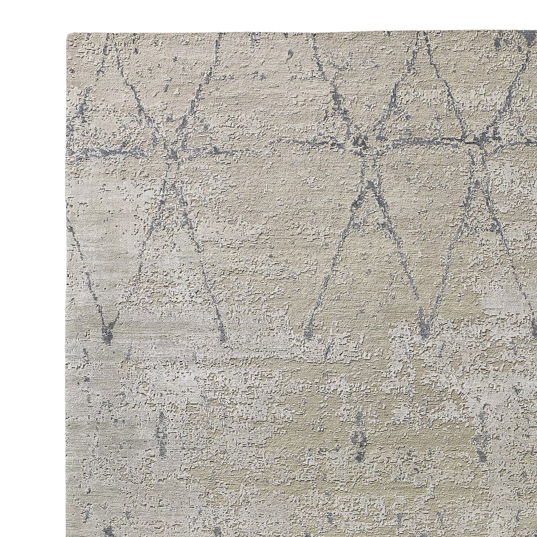 3D SAVONA HAND-KNOTTED WOOL SILK RUG - TurboSquid 1978054