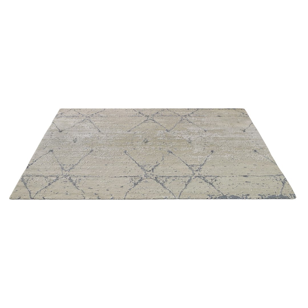 3D SAVONA HAND-KNOTTED WOOL SILK RUG - TurboSquid 1978054