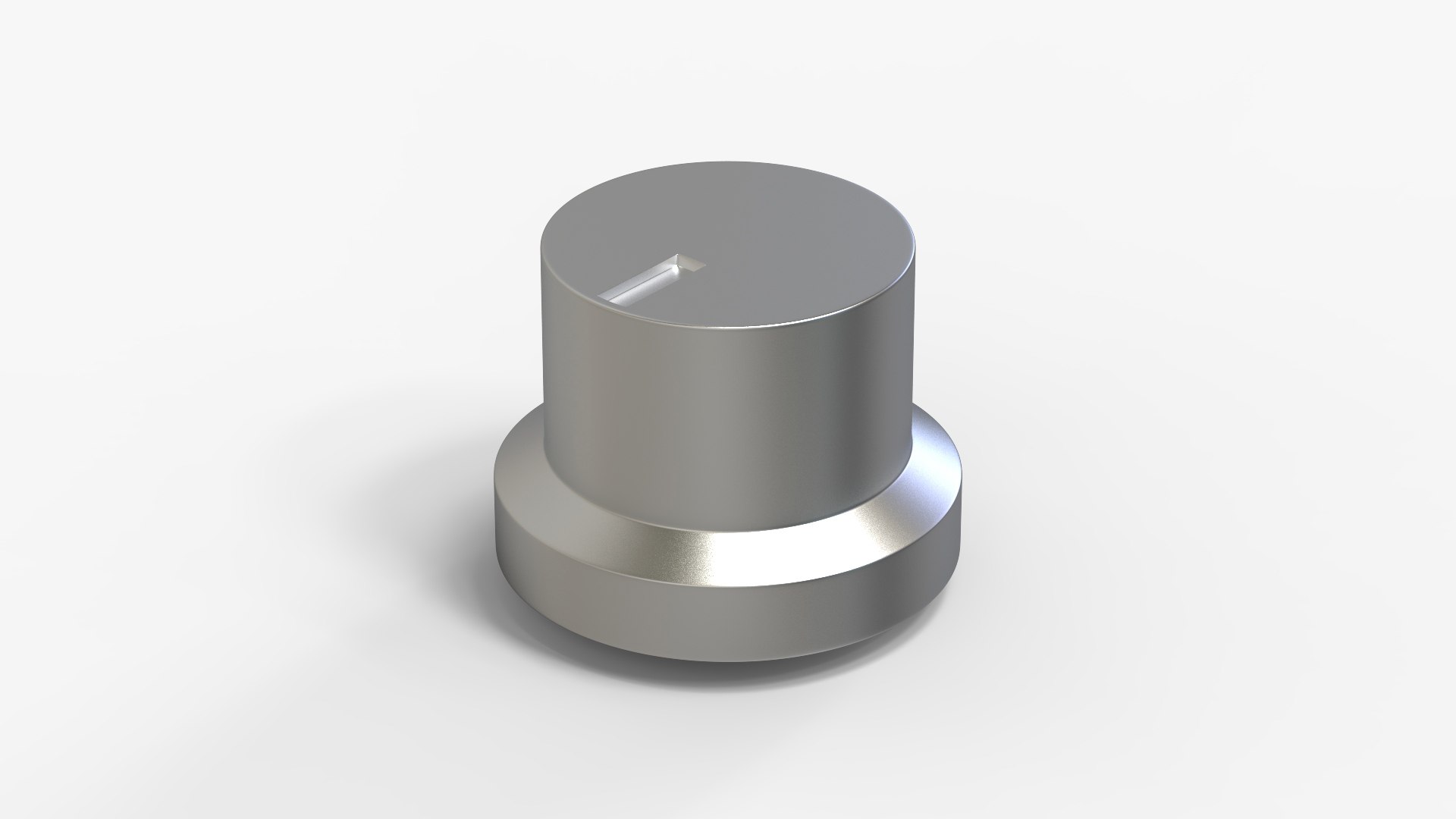 3D Knob Cap Button V8 Model - TurboSquid 1754937