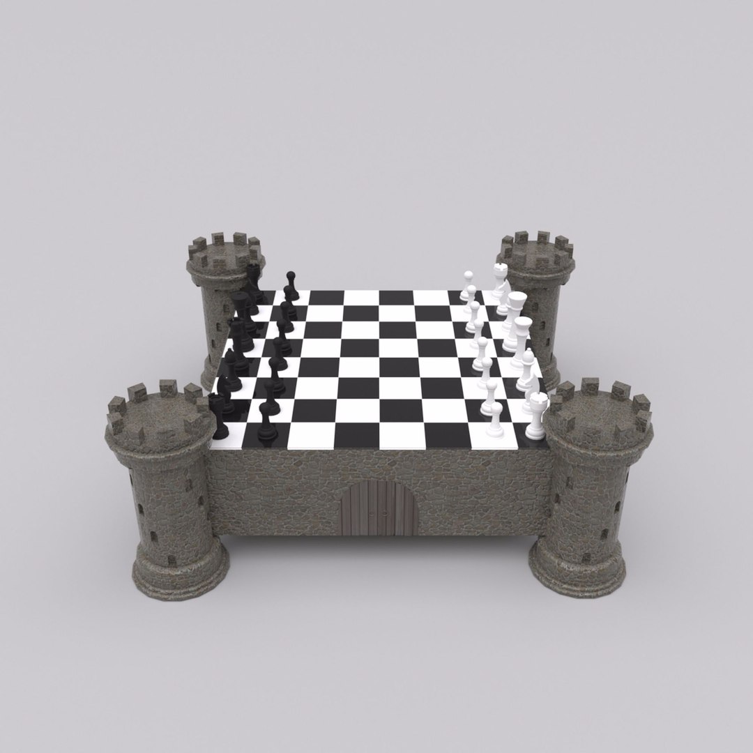 3D Chess set model - TurboSquid 1992118