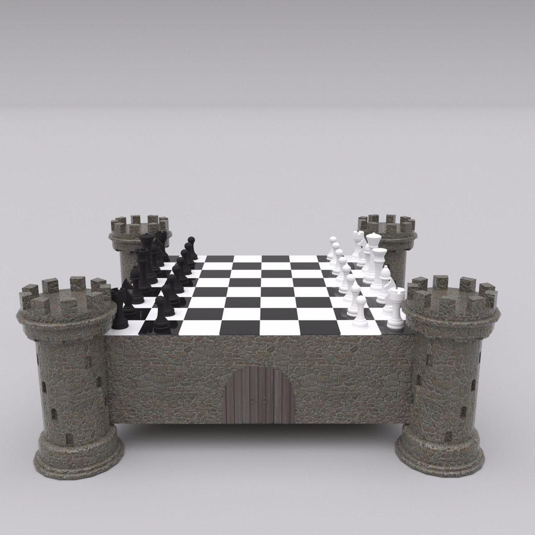 3D Chess set model - TurboSquid 1992118