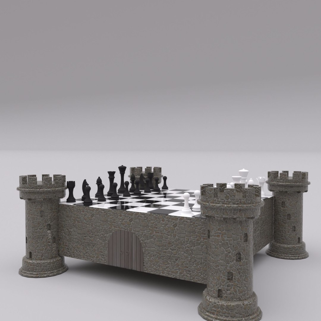 3D Chess set model - TurboSquid 1992118