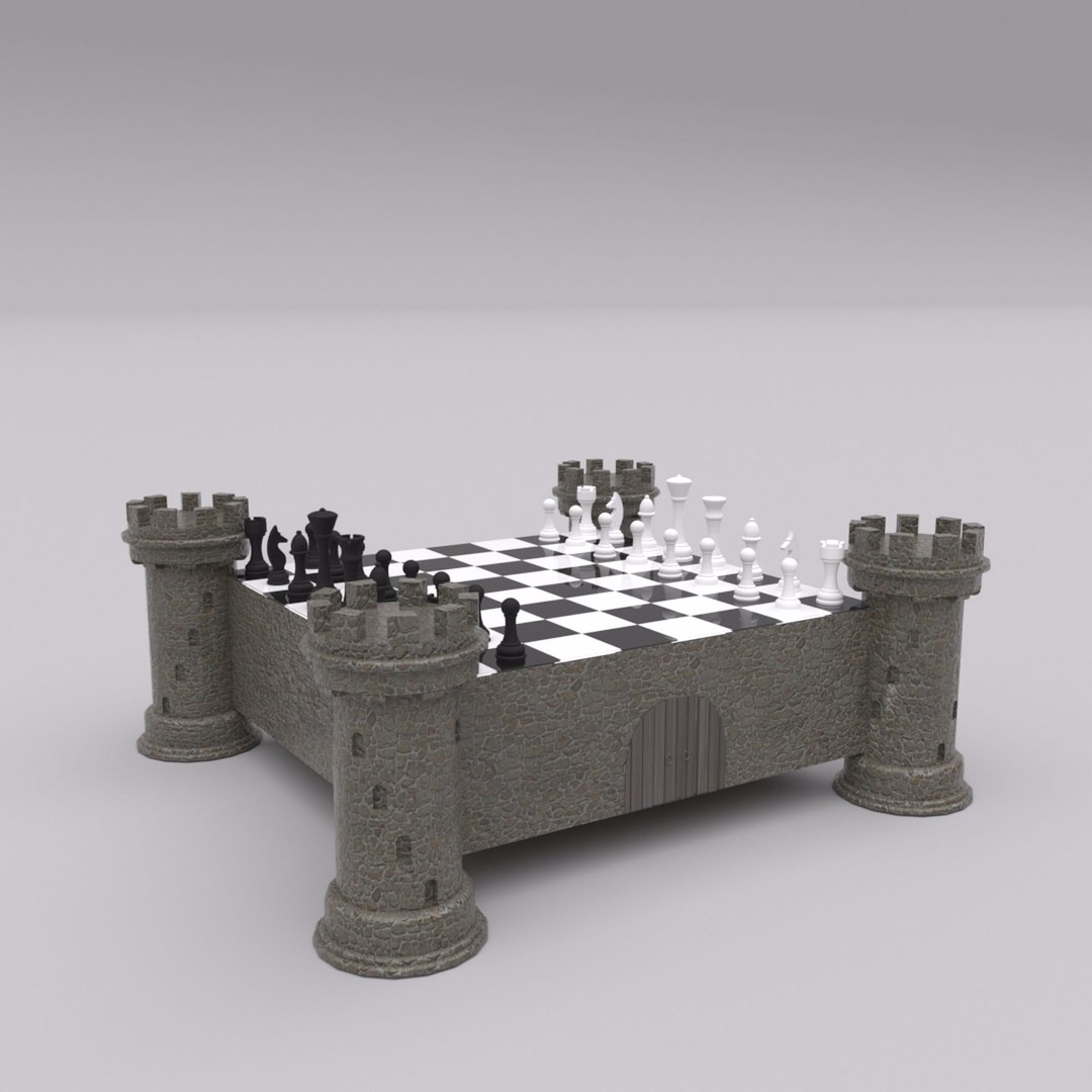 3D Chess set model - TurboSquid 1992118