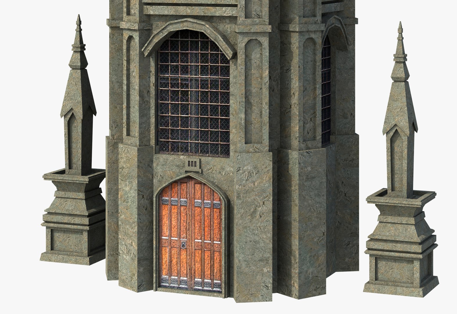 Fantasy Tower Guard Entrance 3D Model - TurboSquid 1809023