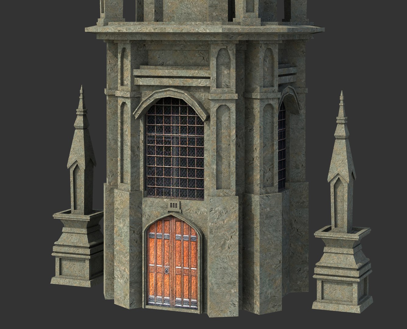 Fantasy Tower Guard Entrance 3D Model - TurboSquid 1809023