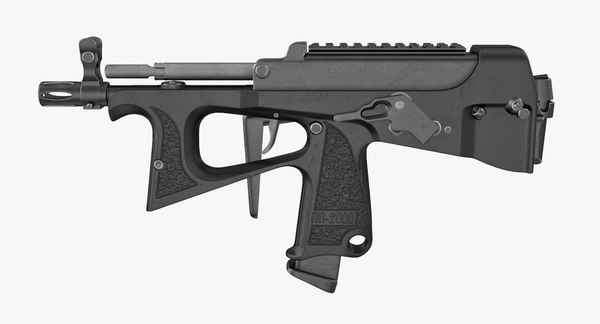 3D submachine gun pp 2000 model - TurboSquid 1165922
