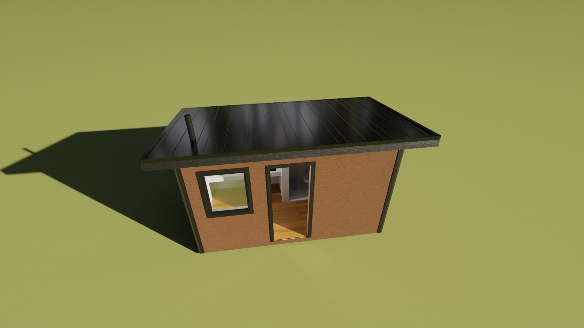 3D Realistic Tiny House Model 1 - TurboSquid 1829906